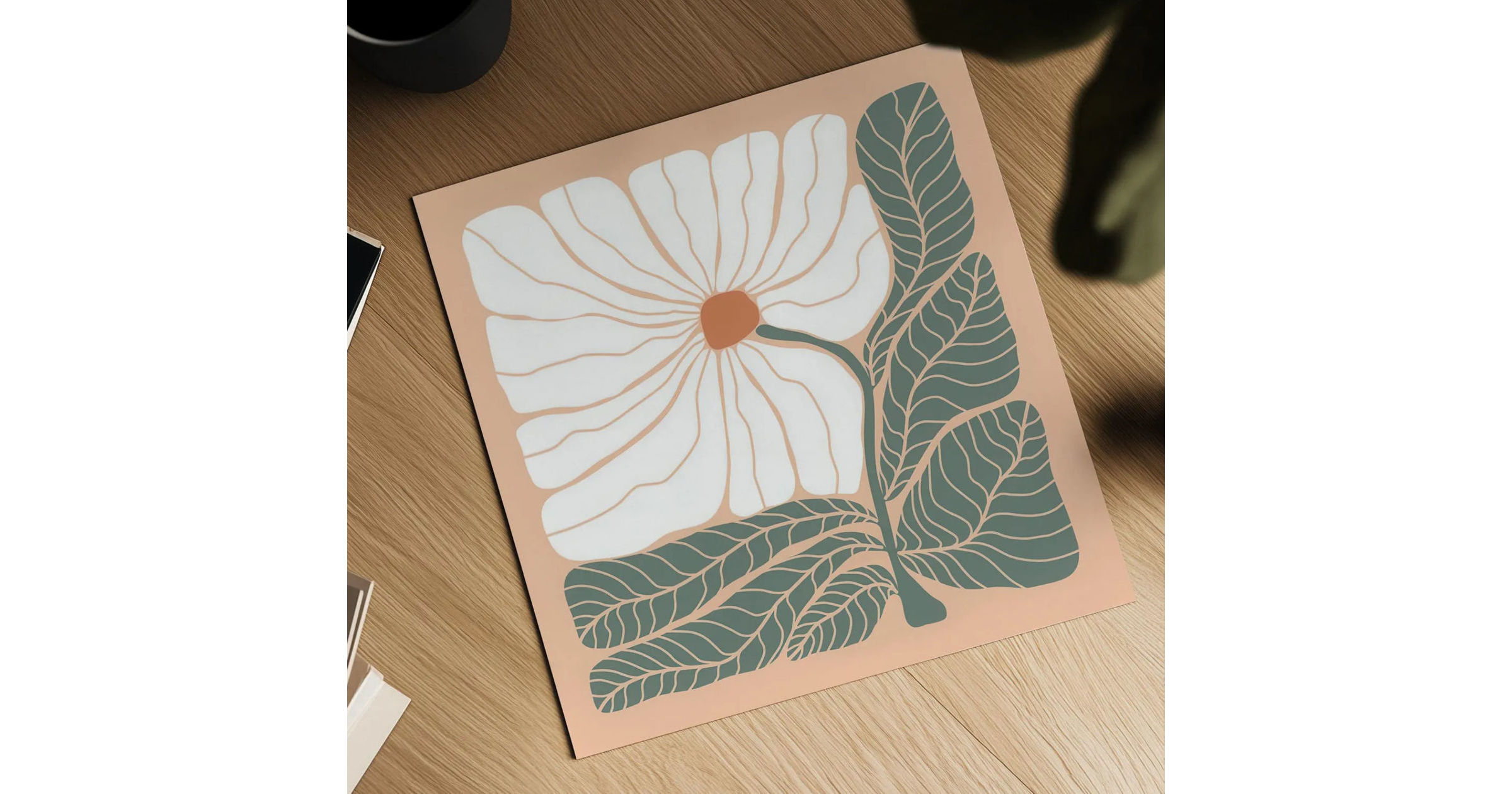 Fine Art Lustre Poster Print - Square | Eco-Friendly Wall Art.