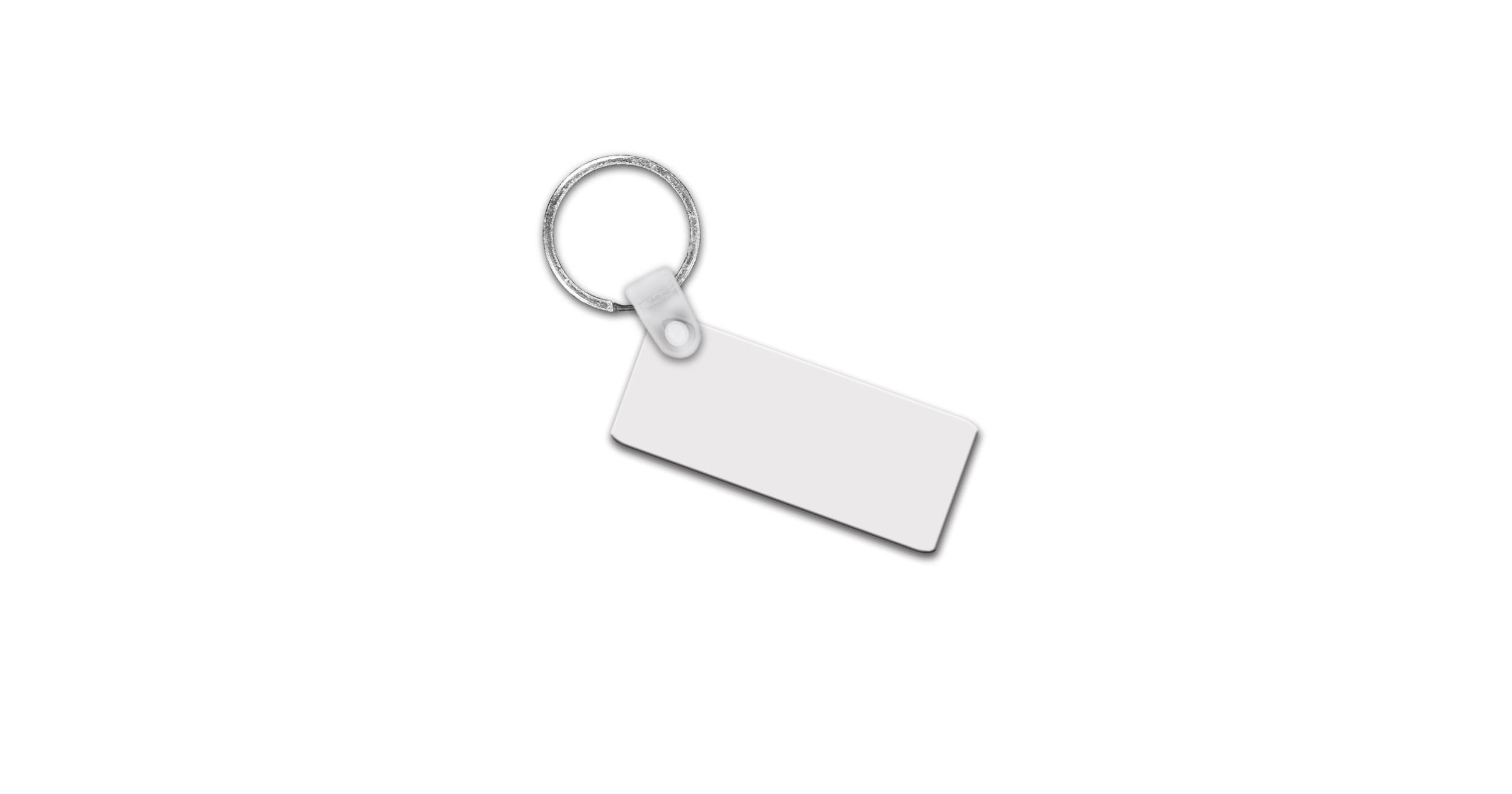 Personalised Keyrings: Design Your Own Rectangular Keyring